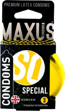 Купить презервативы точечно-ребристые рельефные Maxus special 3 шт от 259 руб. в городе Москва в ...