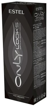 Купить Estel ONLY Looks Краска для ресниц и бровей Черный, тон 601по выгодной цене в ближайшей ...