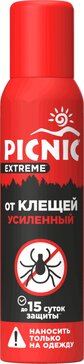 Купить picnic extreme аэрозоль от клещей и комаров 150мл от 198 руб. в ...