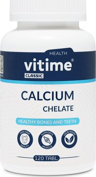 Купить vITime Classic Кальций таб 120 шт Витайм Классик в городе Москва и Московская область в ...