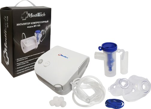 Купить ингалятор (небулайзер) компрессорный MediTech MT-105 от 2068 руб. в городе Москва и ...