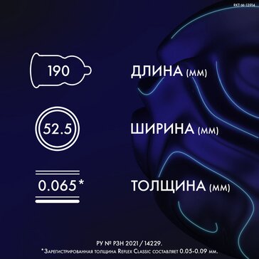 Купить презервативы Reflex Classic 3 шт от 111 руб. в городе Москва в интернет-аптеке Планета ...