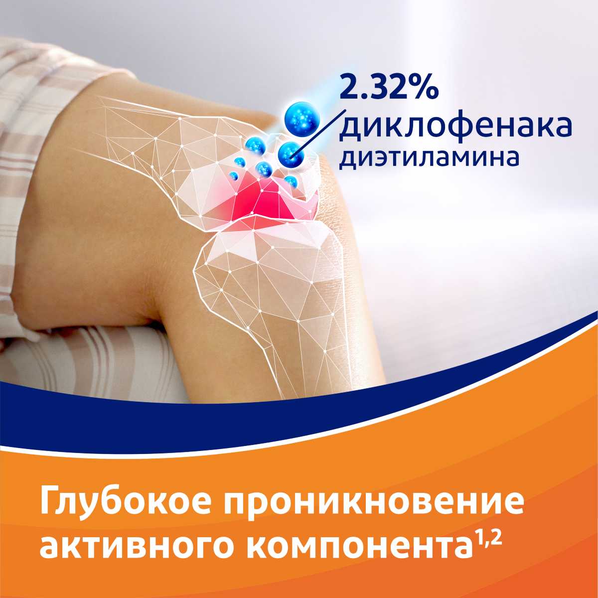 Купить Вольтарен Эмульгель 2%, 12 часов при боли в спине, мышцах и ...