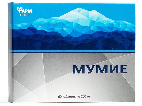 Купить мумие таб 200 мг 60 шт (мумие) от 259 руб. в городе Санкт ...