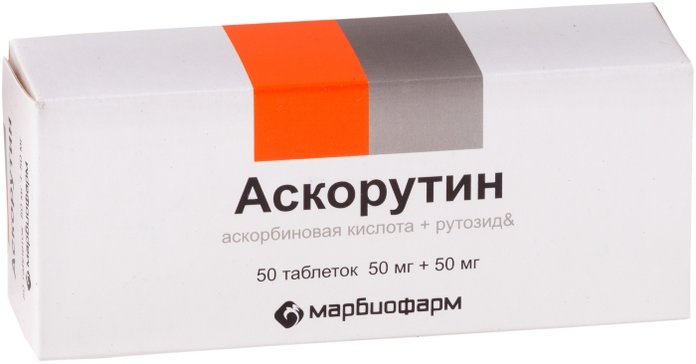 Купить аскорутин таб 50 шт (аскорбиновая кислота+рутозид) от 51 руб. в ...