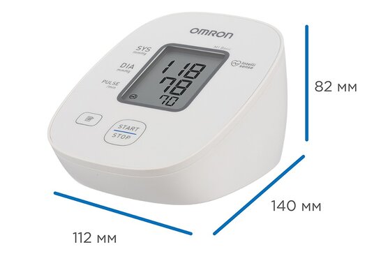 Купить omron Тонометр автоматический на плечо M1 basic, манжета 22-32 см, адаптер от 2927 руб. в ...