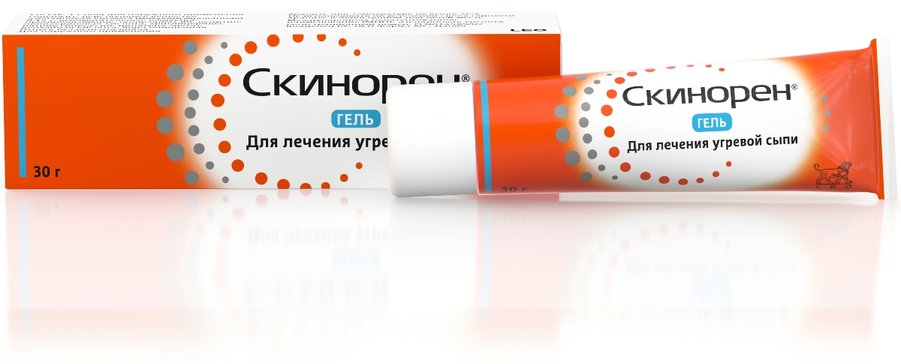 Купить Скинорен гель 15% 30 г (азелаиновая кислота) по выгодной цене в ...