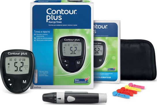 Купить глюкометр Contour plus (Контур Плюс) от 819 руб. в городе Москва ...