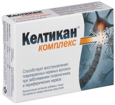 Купить келтикан комплекс капс 20 шт (уридинмонофосфат+цианокобаламин ...