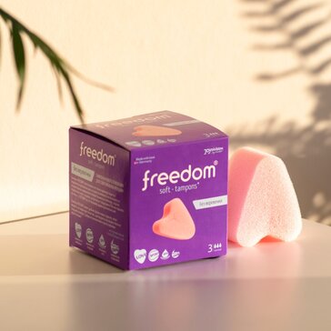 Купить тампоны FREEDOM Normal 3 шт без веревочки в Москве и Московской ...